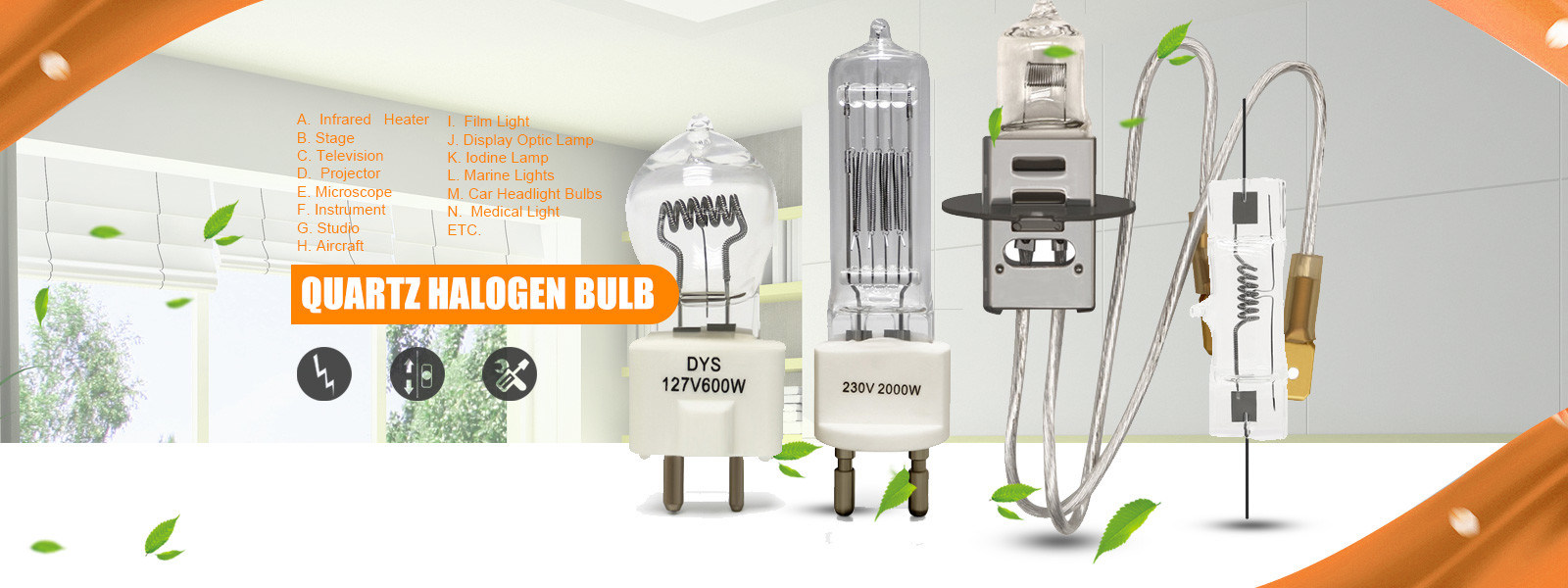 Quality Quartz Halogen Bulb & Quartz Light Bulb factory from China